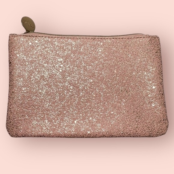 ipsy | Bags | 3 Ipsy Makeup Glam Bag Pink Rose Textured Gold Sparkle ...